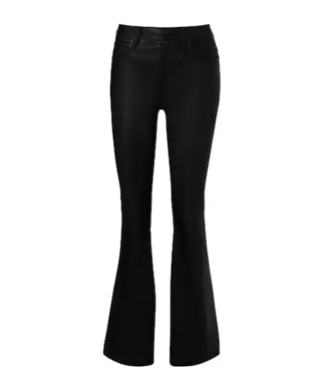 Ag Sophie Leather Bootcut Pants