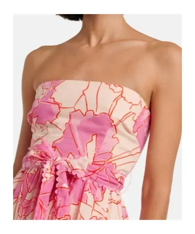 Poupette St Barth Christine Printed Cotton Minidress