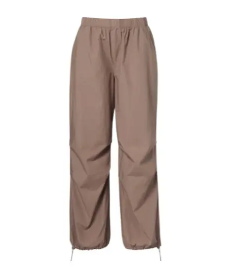 Velvet By Graham & Spencer Brooks Cotton Twill Balloon Pants - Brown
