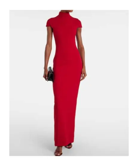 Solace London Lang Crepe Maxi Dress