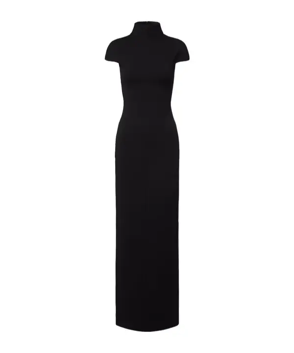 Solace London Lang Crepe Maxi Dress