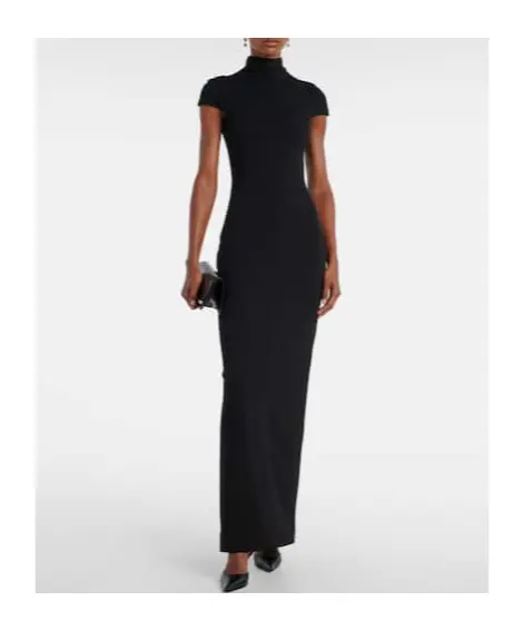 Solace London Lang Crepe Maxi Dress