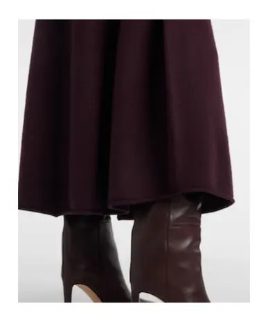 Extreme Cashmere N388 Ease Cashmere-blend Maxi Skirt