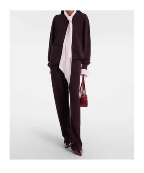 Extreme Cashmere Rush Cashmere-blend Straight Pants