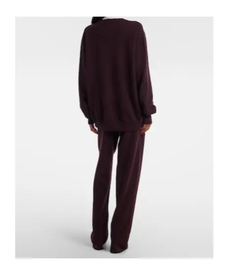 Extreme Cashmere Rush Cashmere-blend Straight Pants