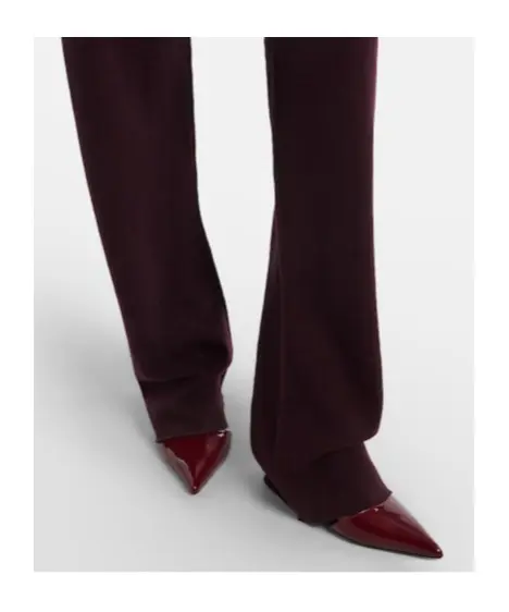Extreme Cashmere Rush Cashmere-blend Straight Pants