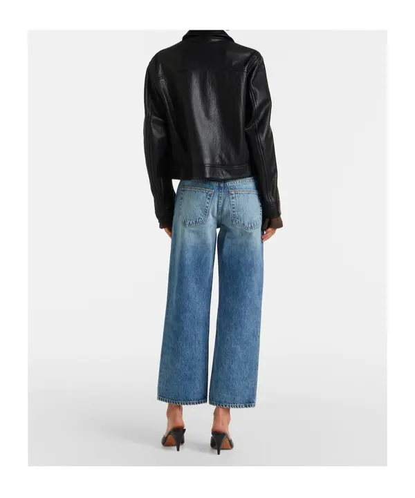 SLVRLAKE Hunter Cropped Straight Jeans