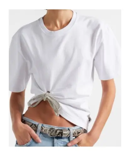 AREA Embellished Cotton Jersey T-shirt