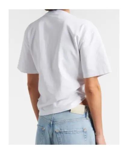 AREA Embellished Cotton Jersey T-shirt
