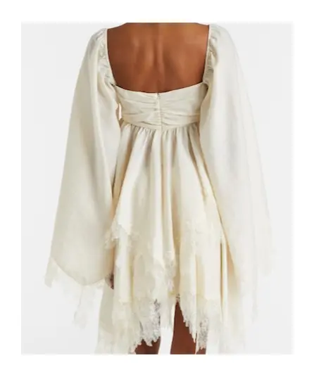 Blumarine Embroidered Lace-trimmed Blouse