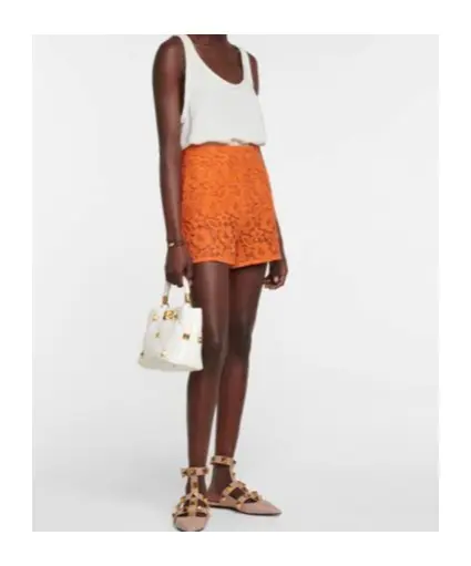 Valentino Garavani Guipure Lace Shorts
