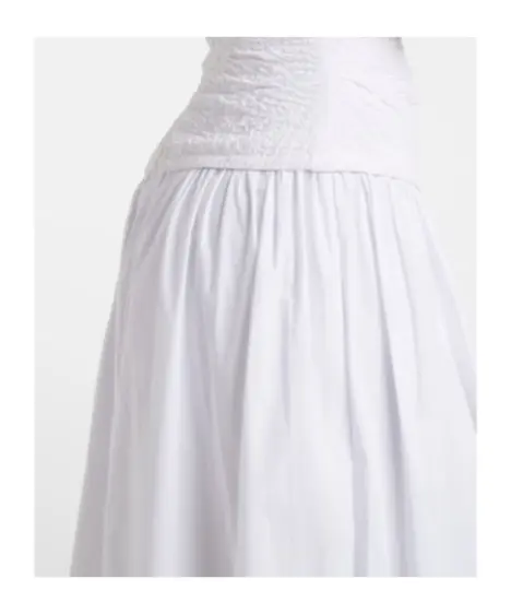 Staud Nia Cotton Midi Dress