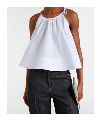 Stella McCartney Cotton Poplin Tank Top