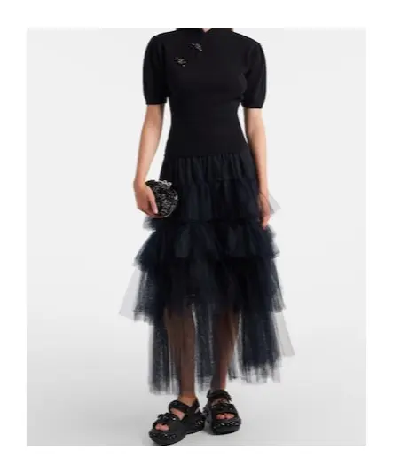 Simone Rocha Embellished Cashmere Sweater