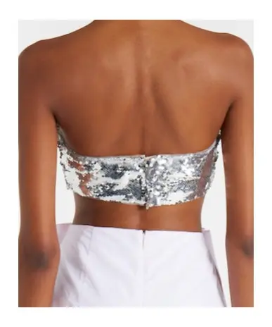 Simone Rocha Sequined Bandeau Top