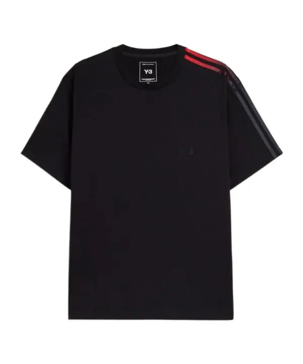 Y3 Gradient Stripes Short Sleeve Tee