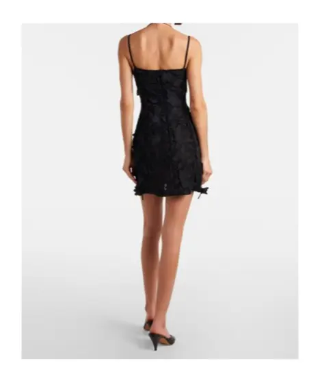 Blumarine Embroidered Lace Minidress
