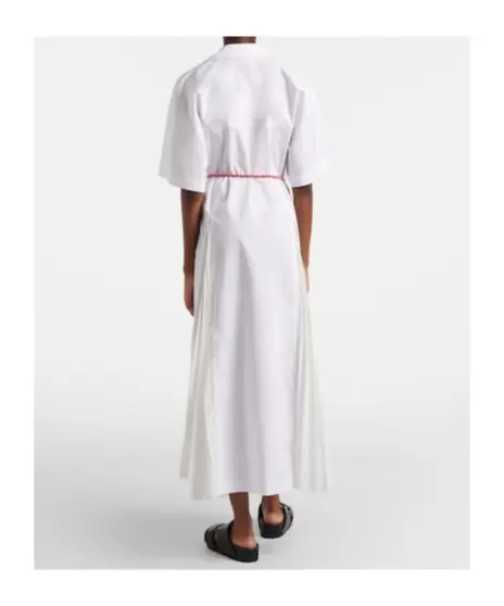 Plan C Cotton-blend Shirt Dress