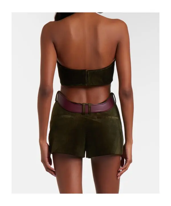 JEAN PAUL GAULTIER Cotton Corduroy Shorts