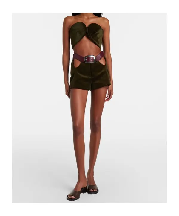 JEAN PAUL GAULTIER Cotton Corduroy Shorts