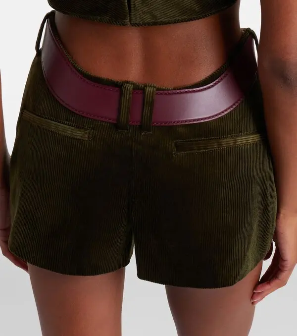 JEAN PAUL GAULTIER Cotton Corduroy Shorts