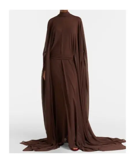 DE LA VALI Nila Chiffon Gown