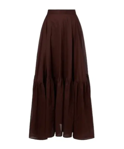 Plan C Cotton Organza Maxi Skirt