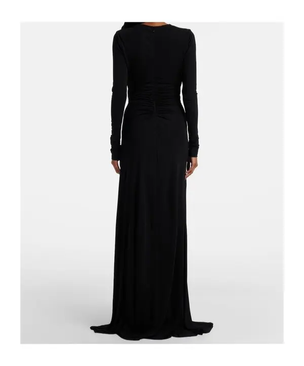Christopher Esber Embellished Plunge Maxi Dress