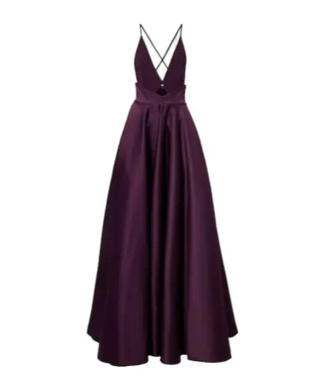 Solace Avallon Cutout Satin Gown