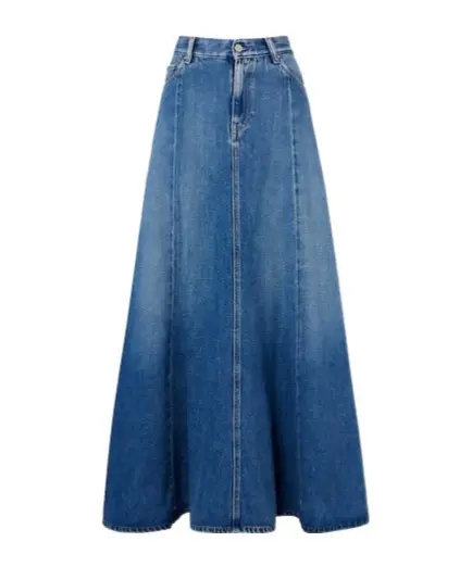Ag Tula Denim Maxi Skirt