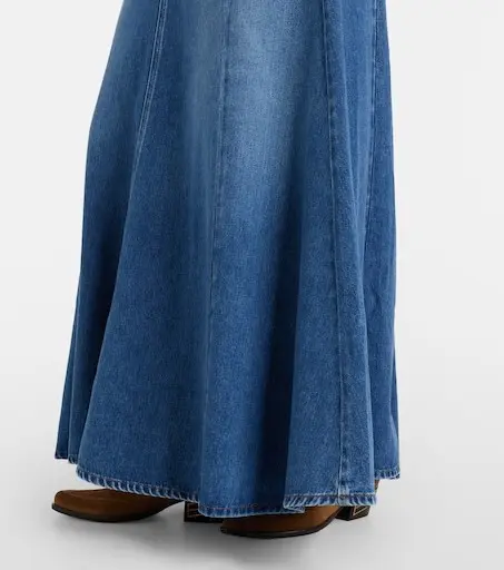 Ag Tula Denim Maxi Skirt