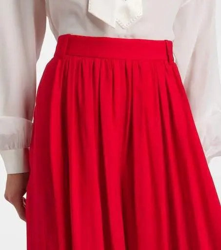Ralph Lauren Vanessa Pleated Palazzo Pants