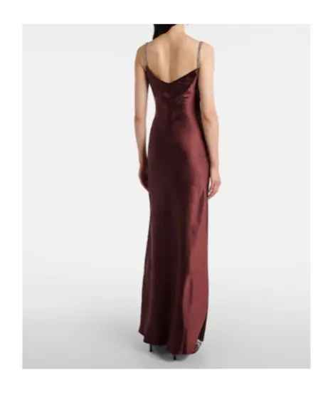 SELF-PORTRAIT Embellished Satin Gown