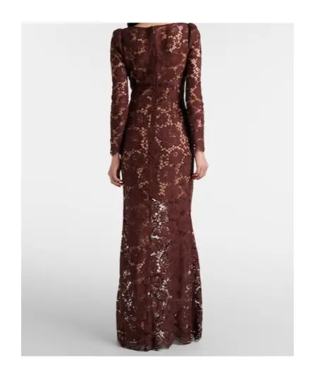SELF-PORTRAIT Semi-sheer Lace Gown