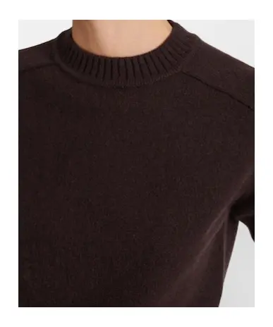 Extreme Cashmere Short-sleeved Knit Top