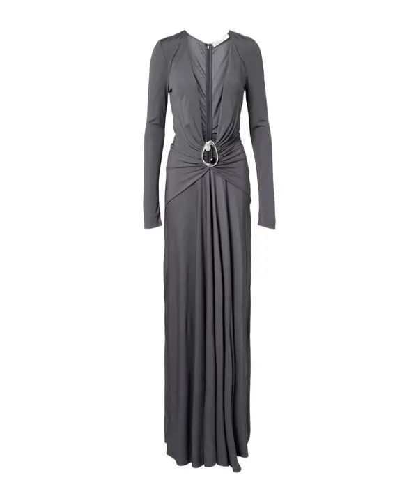 Christopher Esber Embellished Jersey Maxi Dress - Black