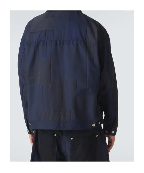 Comme Des Garçons Cotton Blend Long-sleeved Jacket