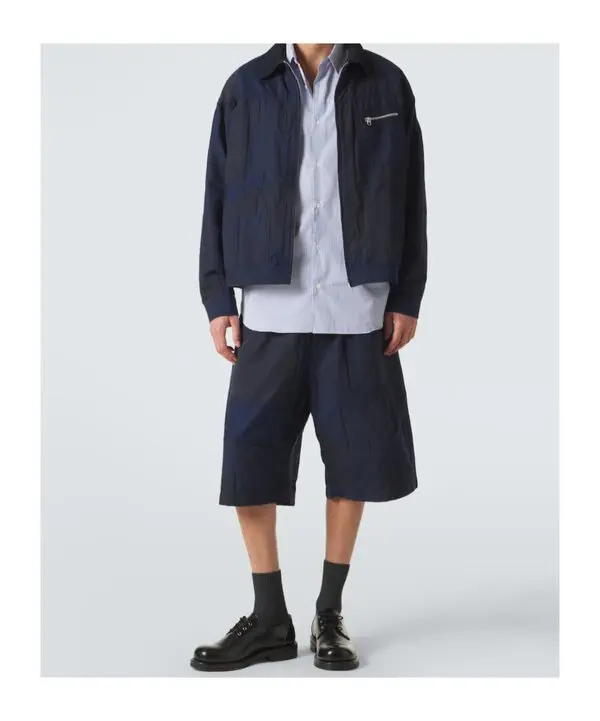 Comme Des Garçons Cotton Blend Long-sleeved Jacket