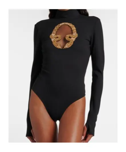 Roberto Cavalli Embellished Bodysuit