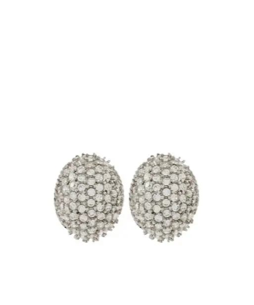 JENNIFER BEHR Tinsel Crystal-embellished Earrings