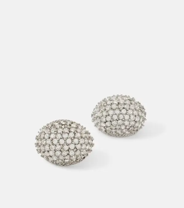JENNIFER BEHR Tinsel Crystal-embellished Earrings