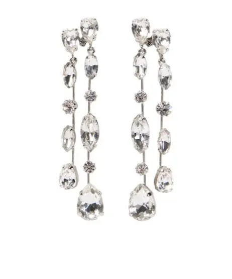 JENNIFER BEHR Nessa Crystal-embellished Drop Earrings