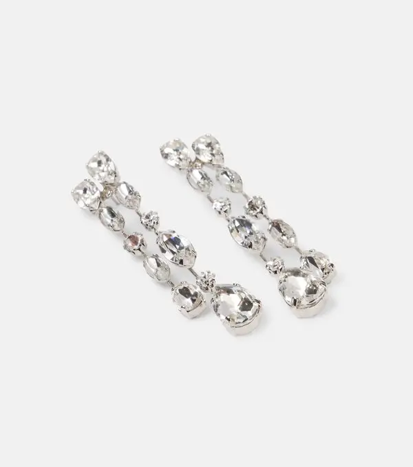 JENNIFER BEHR Nessa Crystal-embellished Drop Earrings