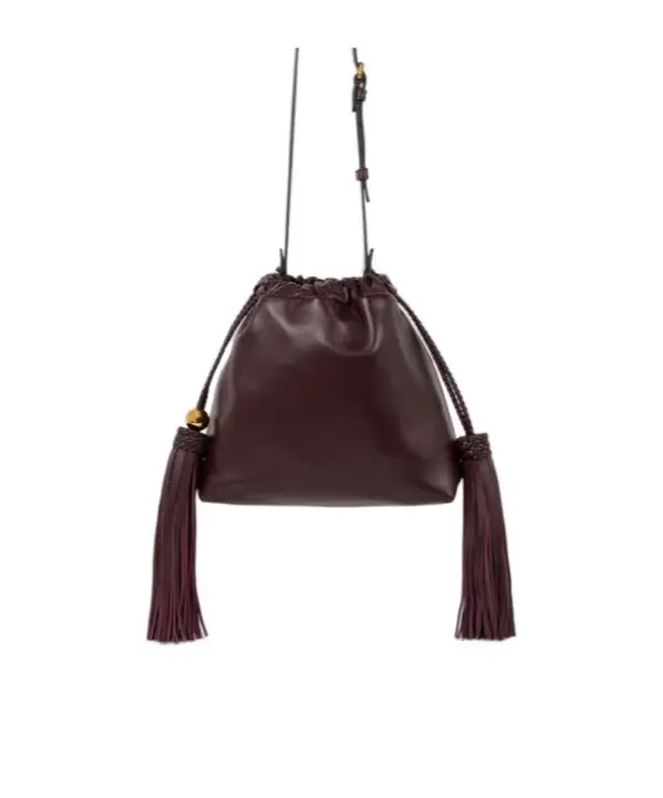 Etro Mini Leather Kalispera Bag With Tassels