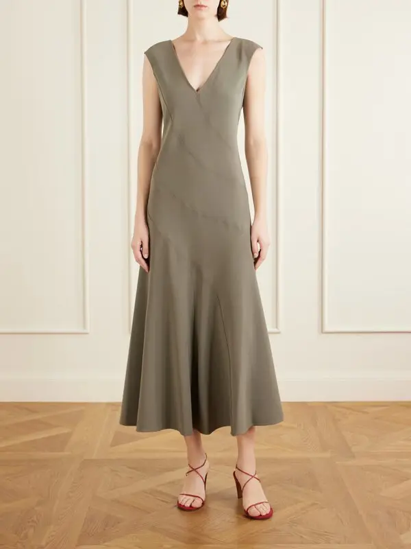 Proenza Schouler Romana Pleated Dress