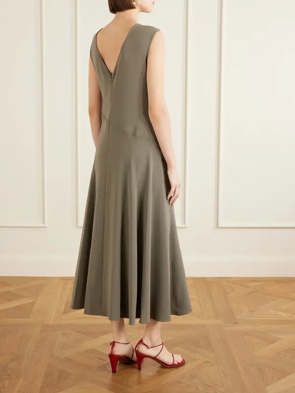 Proenza Schouler Romana Pleated Dress