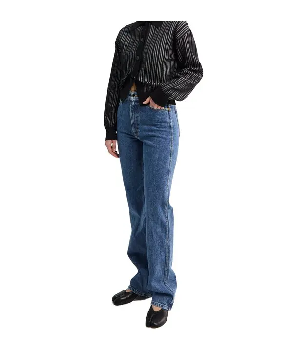 Khaite Belt Loop Jeans