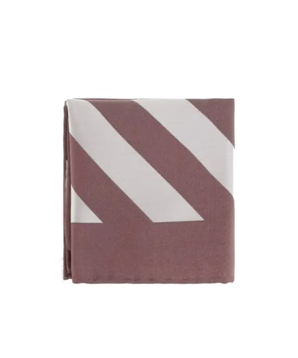 Brunello Cucinelli Diagonal-stripe Silk Pocket Square