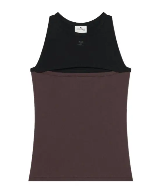 COURREGES Color-blocked Vest
