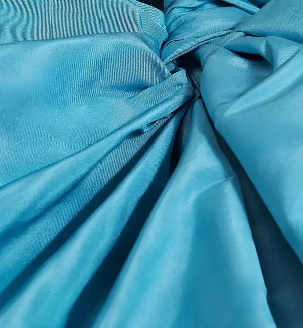 Dior Mid-length Draped Asymmetrical Bustier Dress
